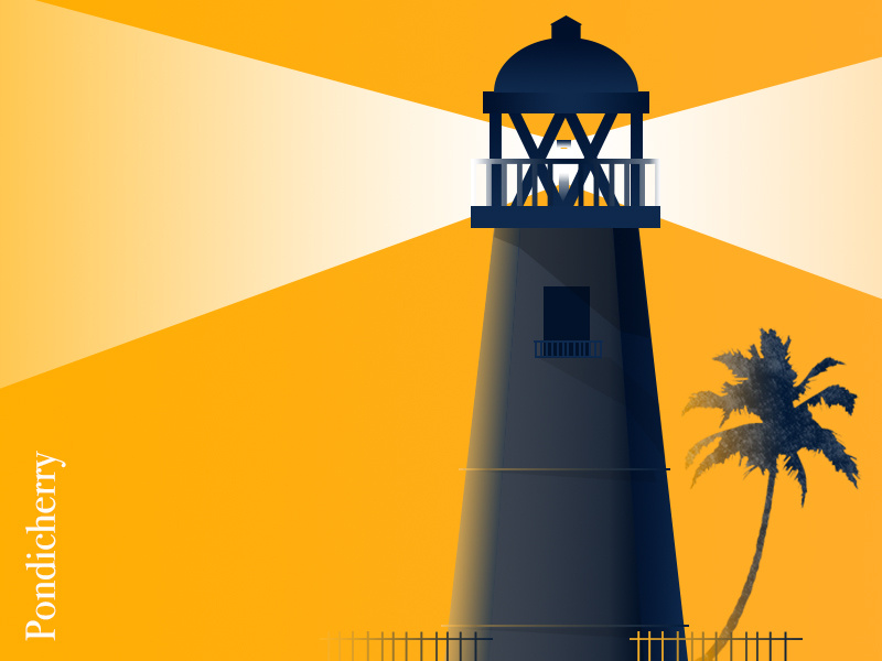 Pondicherry by Alabhya Vaibhav on Dribbble