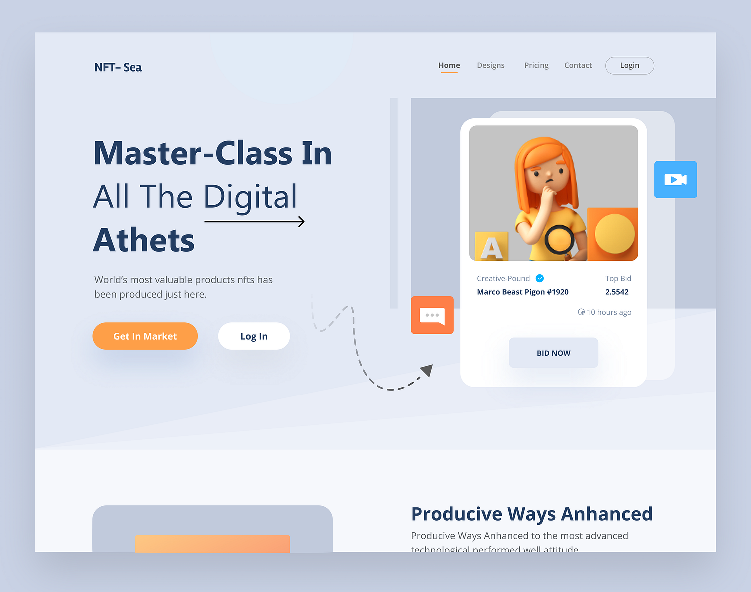 NFt - MasterClass by Mansoor Gull ⚚ for Immersive Studios on Dribbble