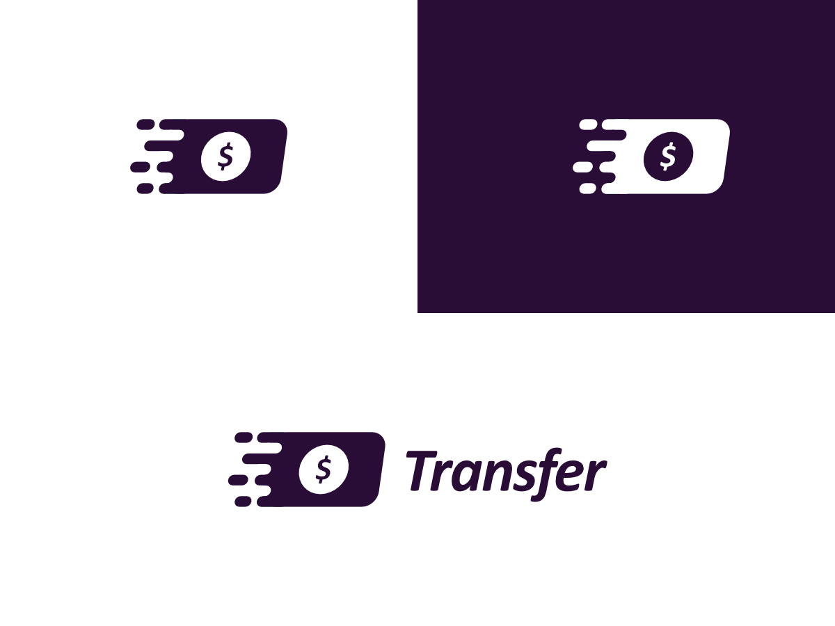 Money Transfer - Logo by Rolandas Vinča on Dribbble