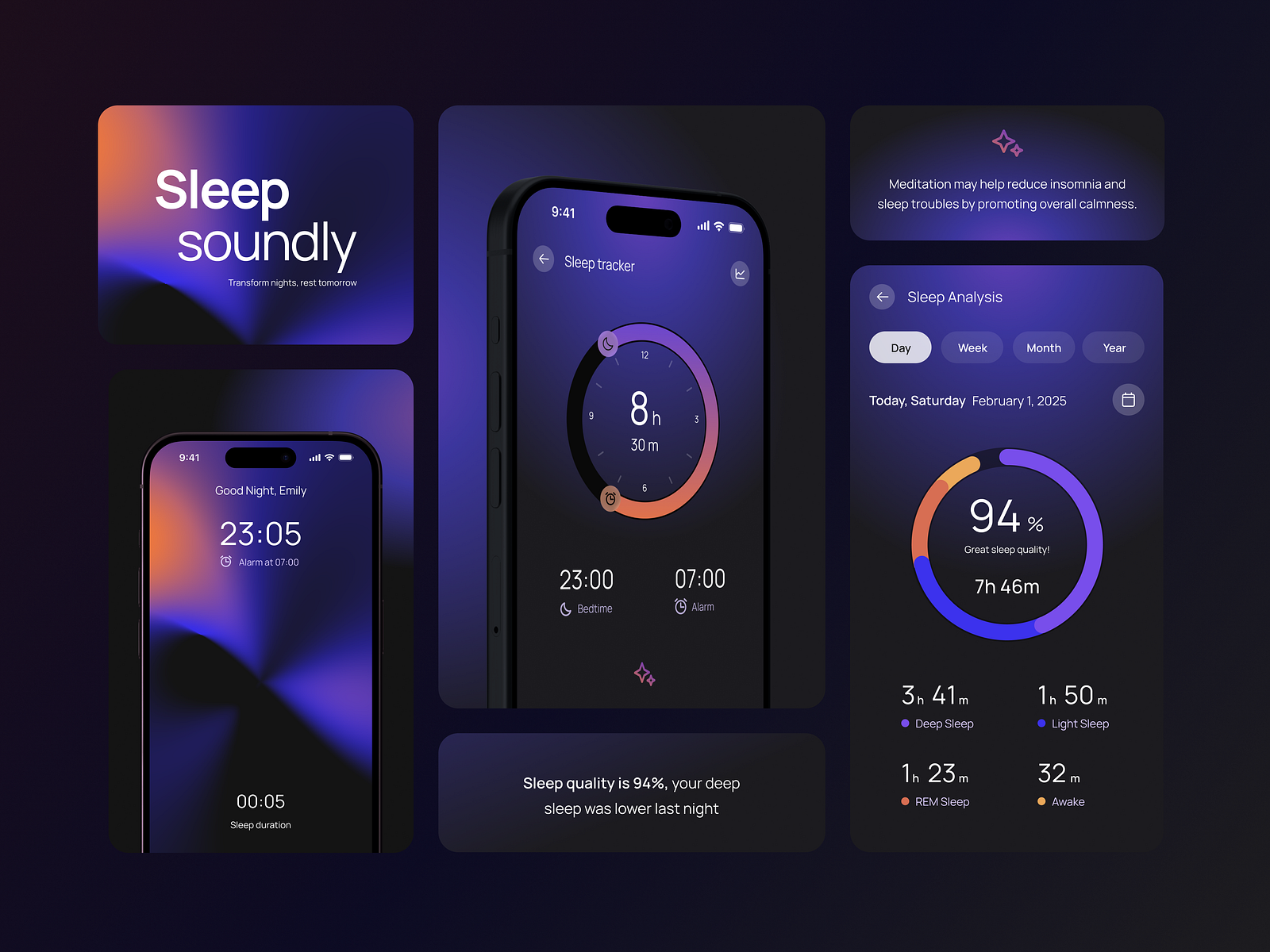 Sleep soundly by InnerLight on Dribbble