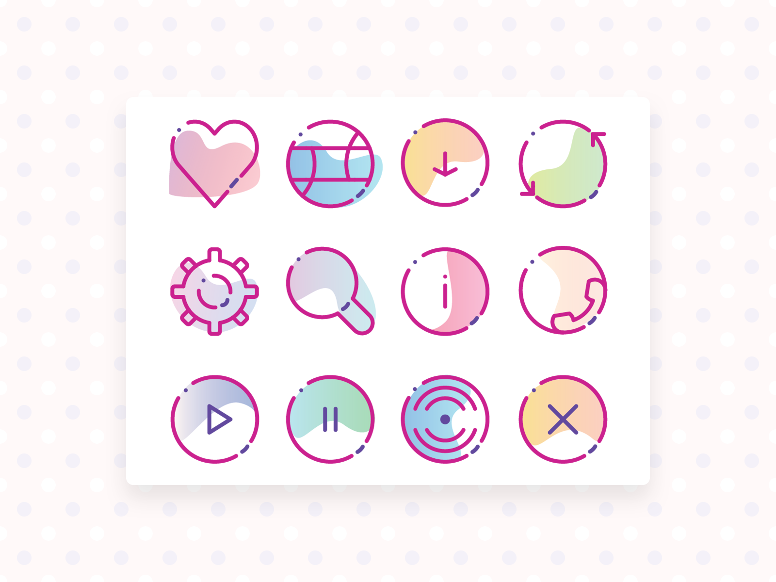 dribbble icon by Bahar Sa on Dribbble