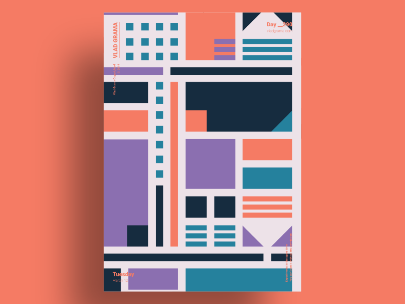 BCS - Minimalist poster design by Vlad Grama on Dribbble
