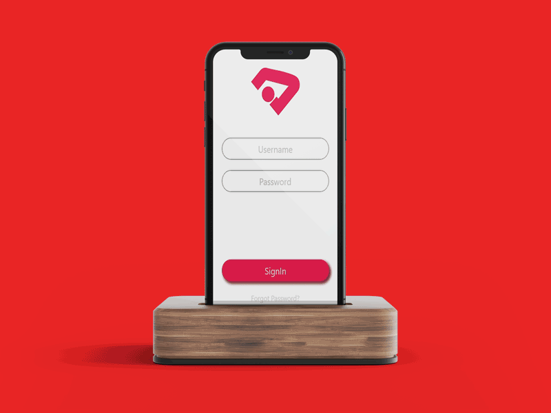 login screen prototype by Deepak Kanungo on Dribbble