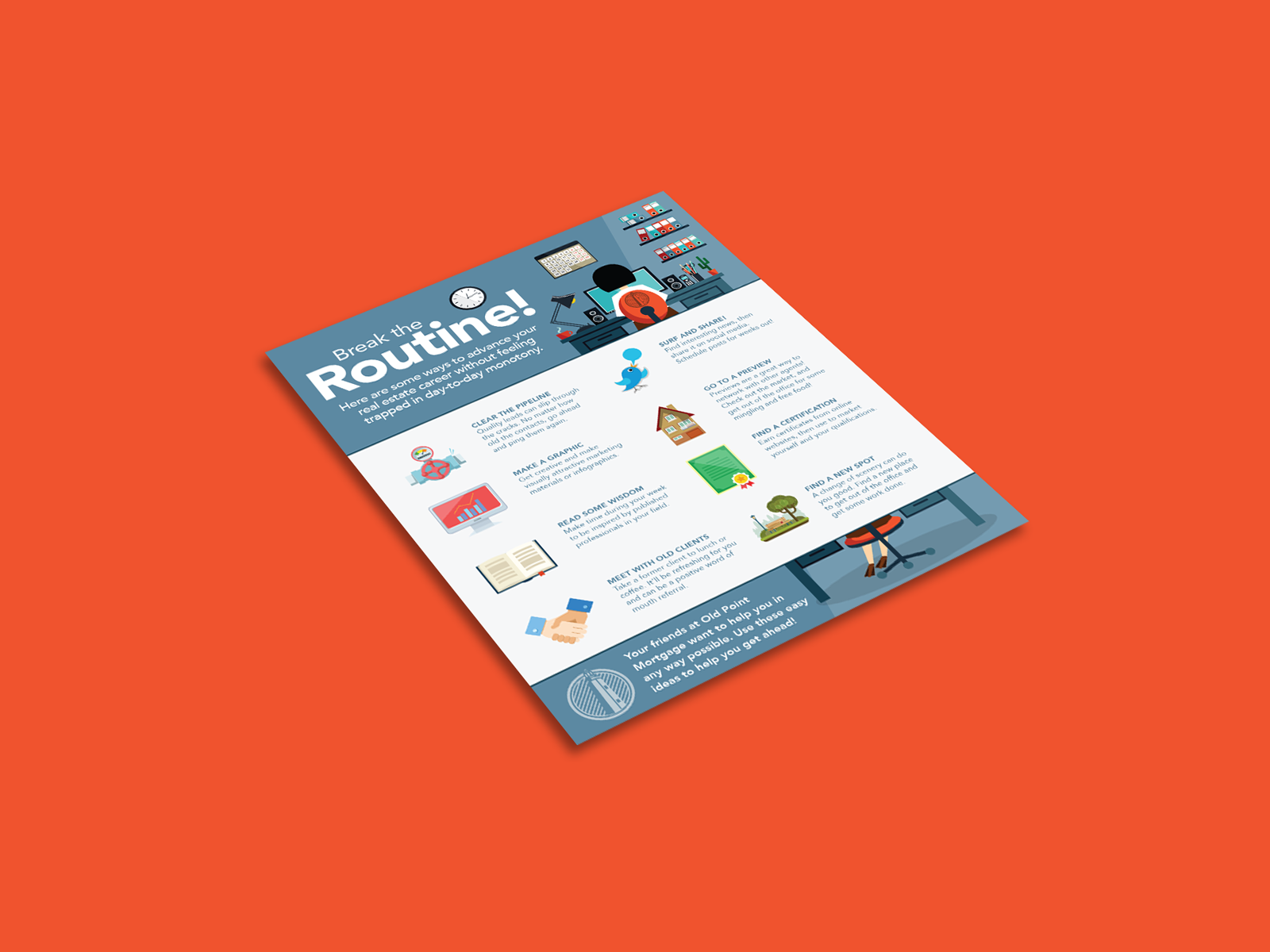 Break The Routine - Flyer by Nathan on Dribbble