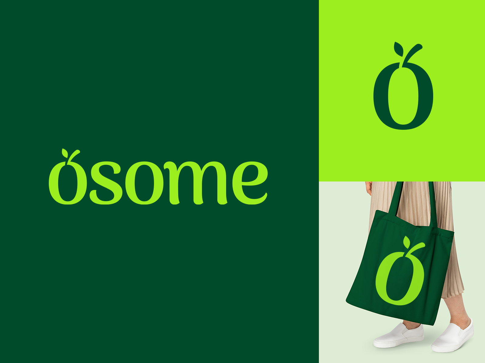 Osome logo design by Aditya Chhatrala on Dribbble