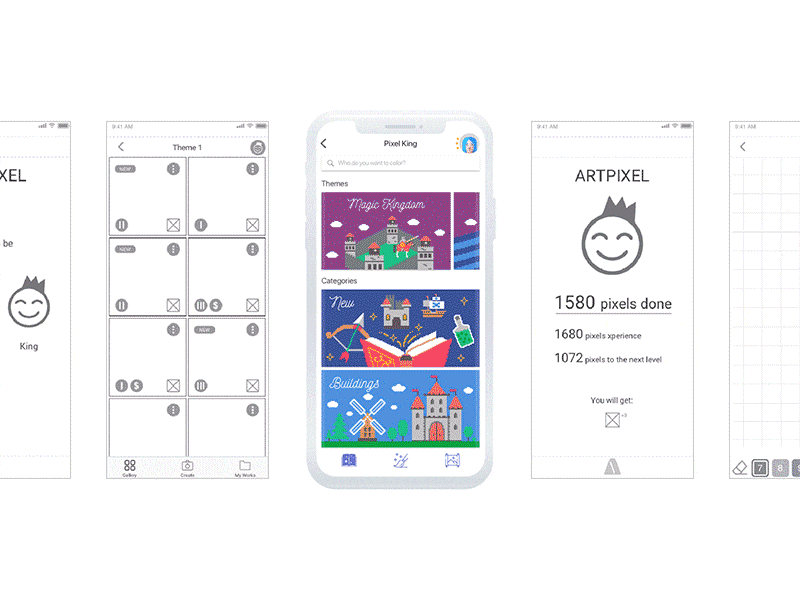 Application UX/UI Design Process by Stepan Rabinkov on Dribbble