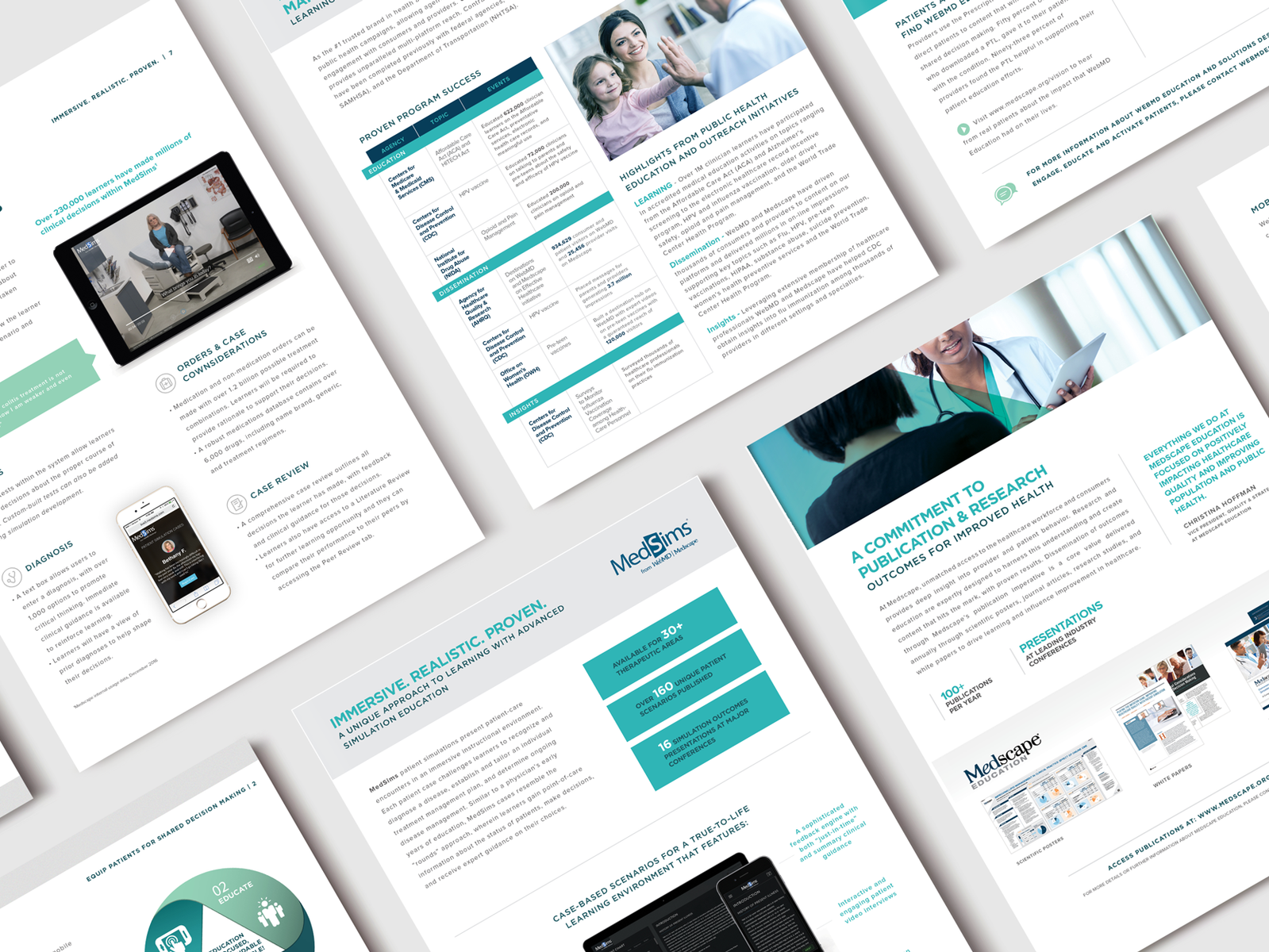 Medscape Brochure Pages by Danielle Bradley on Dribbble