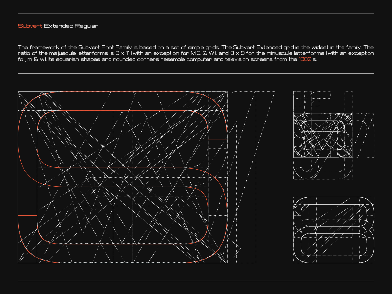 Subvert Type Specimen 2 by 𝔅𝔯𝔞𝔫𝔡𝔬𝔫 ℭ𝔞𝔯𝔭𝔢𝔫𝔱𝔢𝔯 on Dribbble