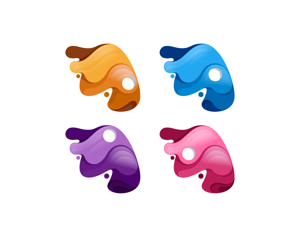 A Mark logo design by bernadif.dion on Dribbble