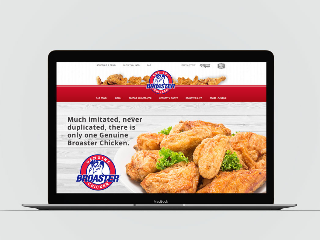 Genuine Broaster Chicken Website Design and Development by Signalfire ...