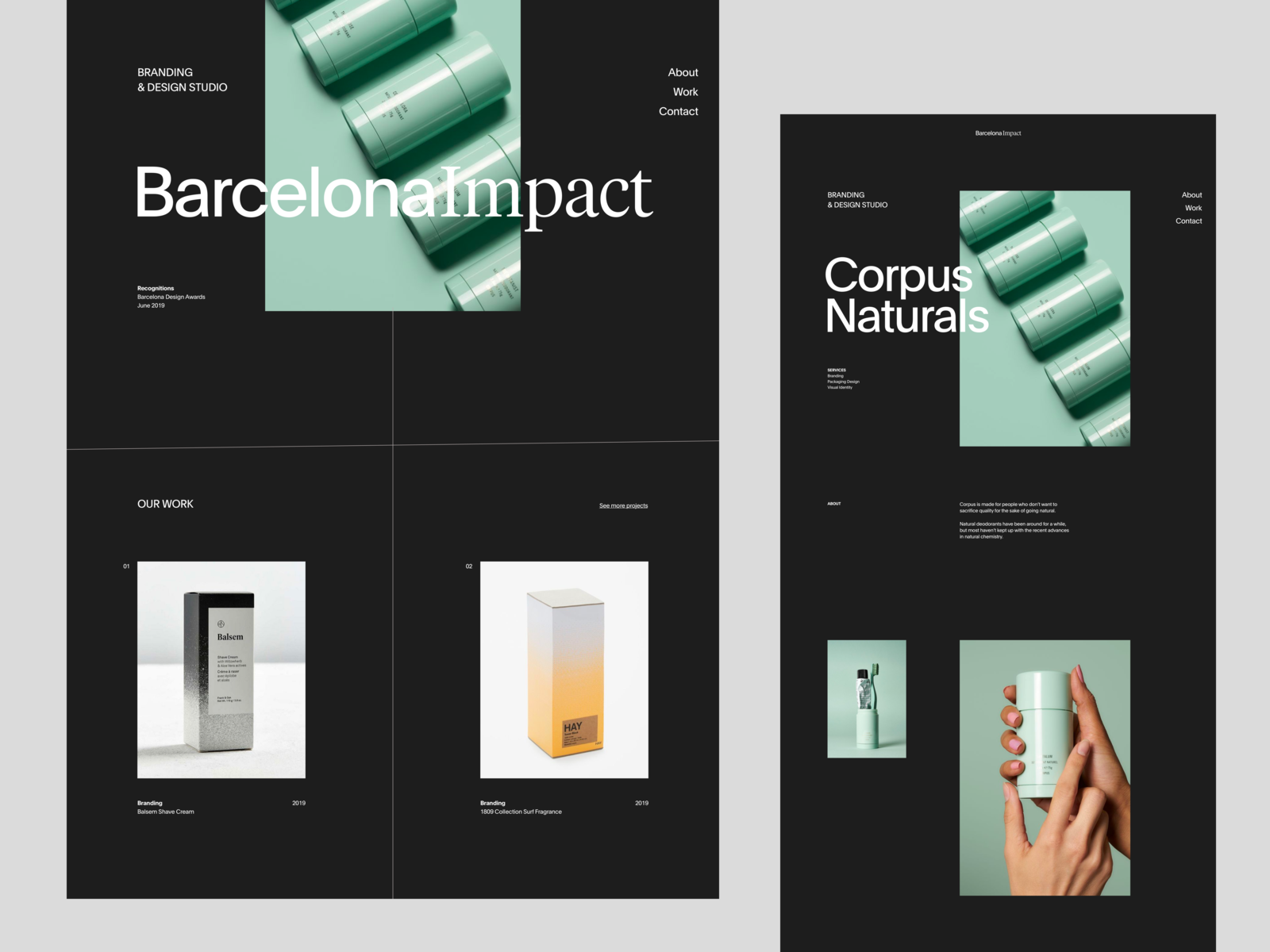 Barcelona Impact by Hrvoje Grubisic on Dribbble