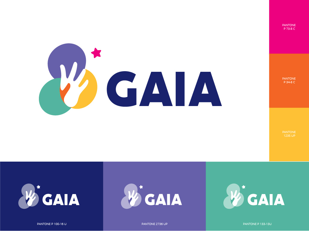 Gaia Logo by Jing Wang on Dribbble
