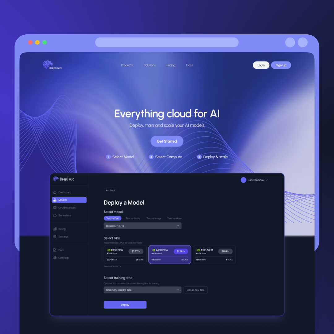 Cloud UI Dark Mode by Bruvora on Dribbble