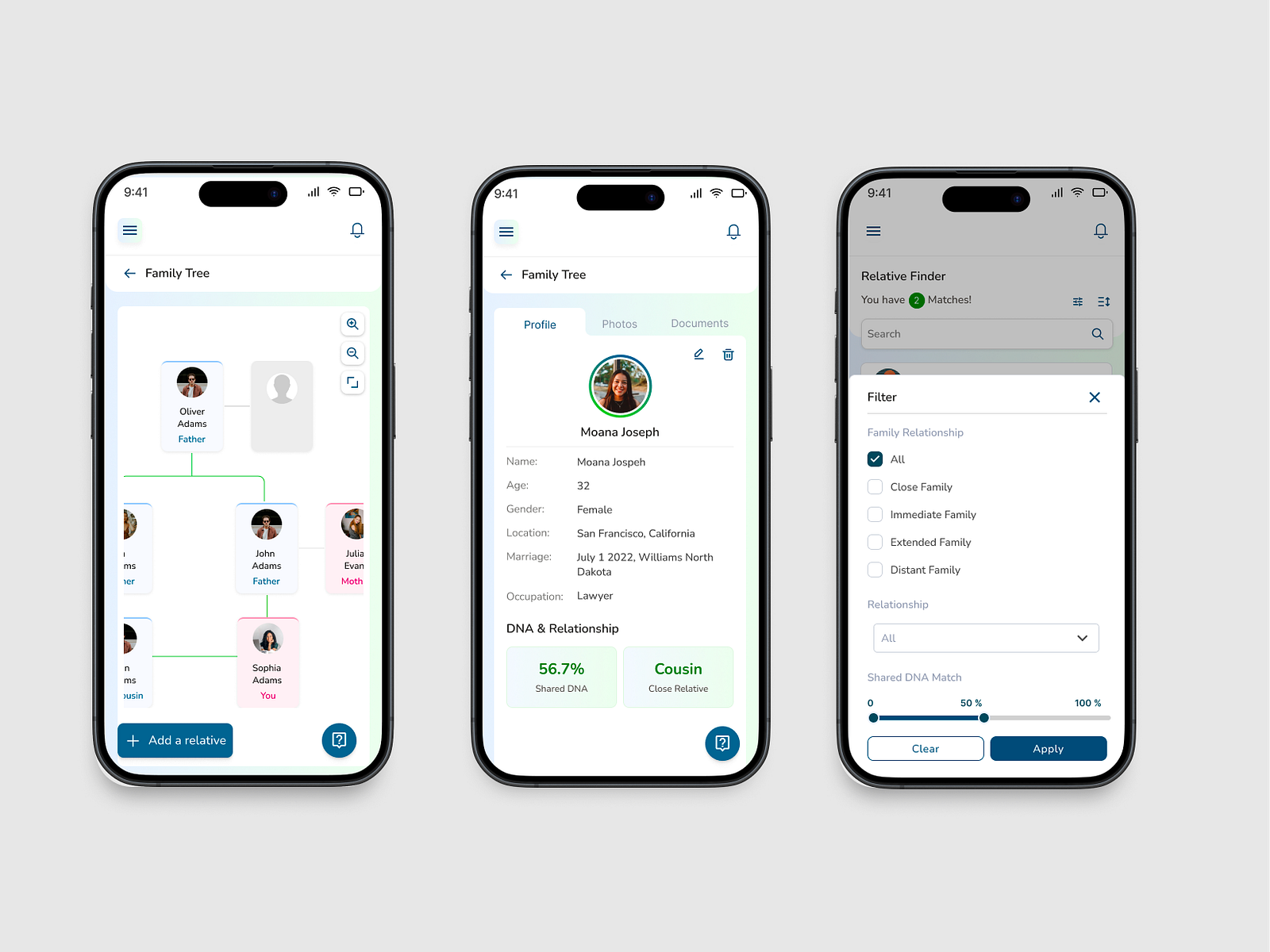 Find Your Ancestry by Sid Petkar on Dribbble