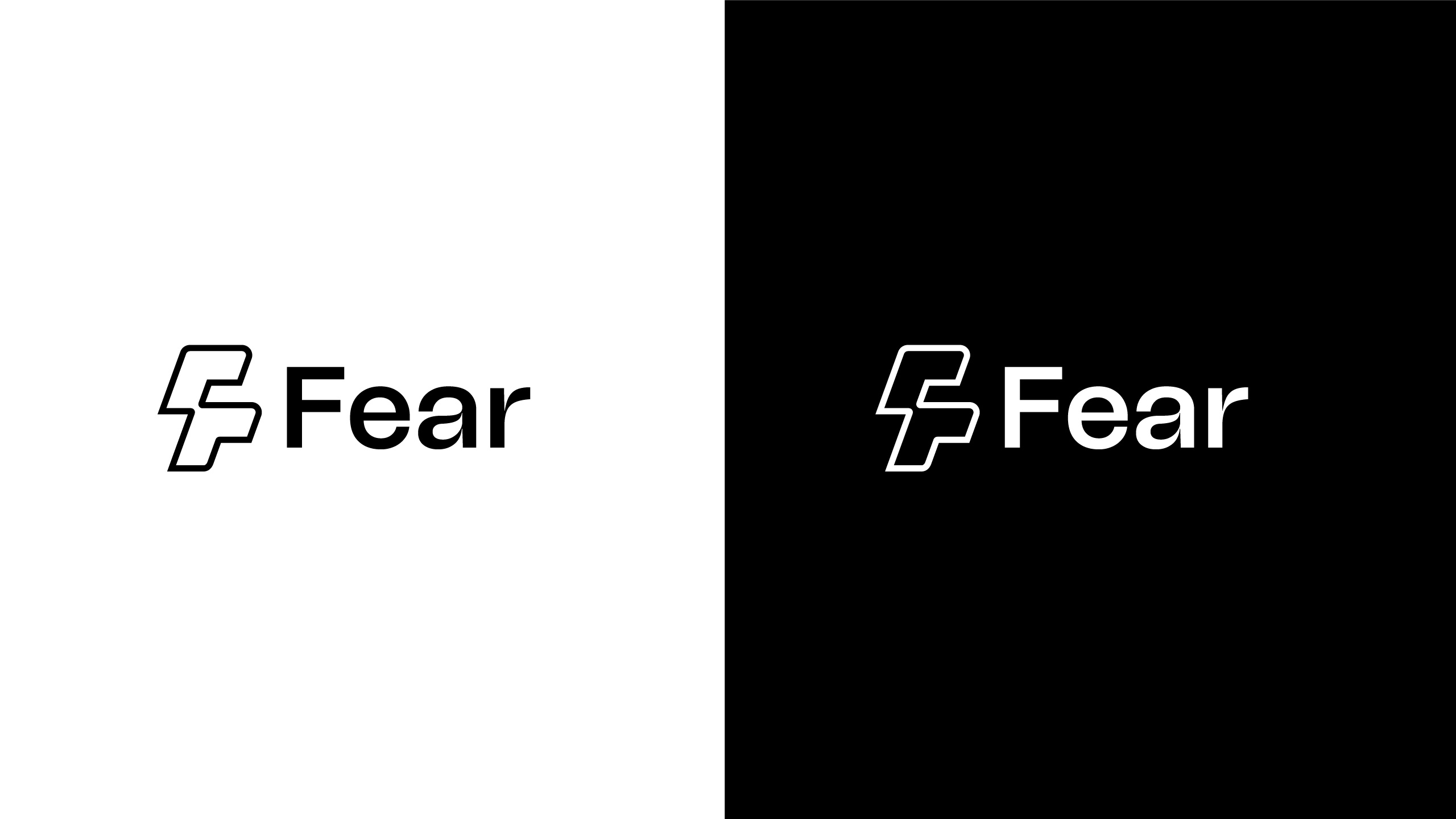 Fear Logo and brand Identity by MD Bulbul Sheikh on Dribbble