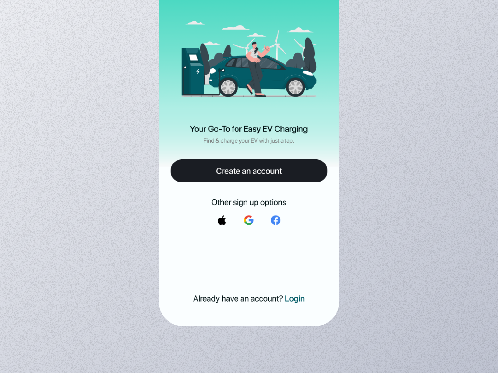 Account Creation Mobile App Ui by UI Ants on Dribbble