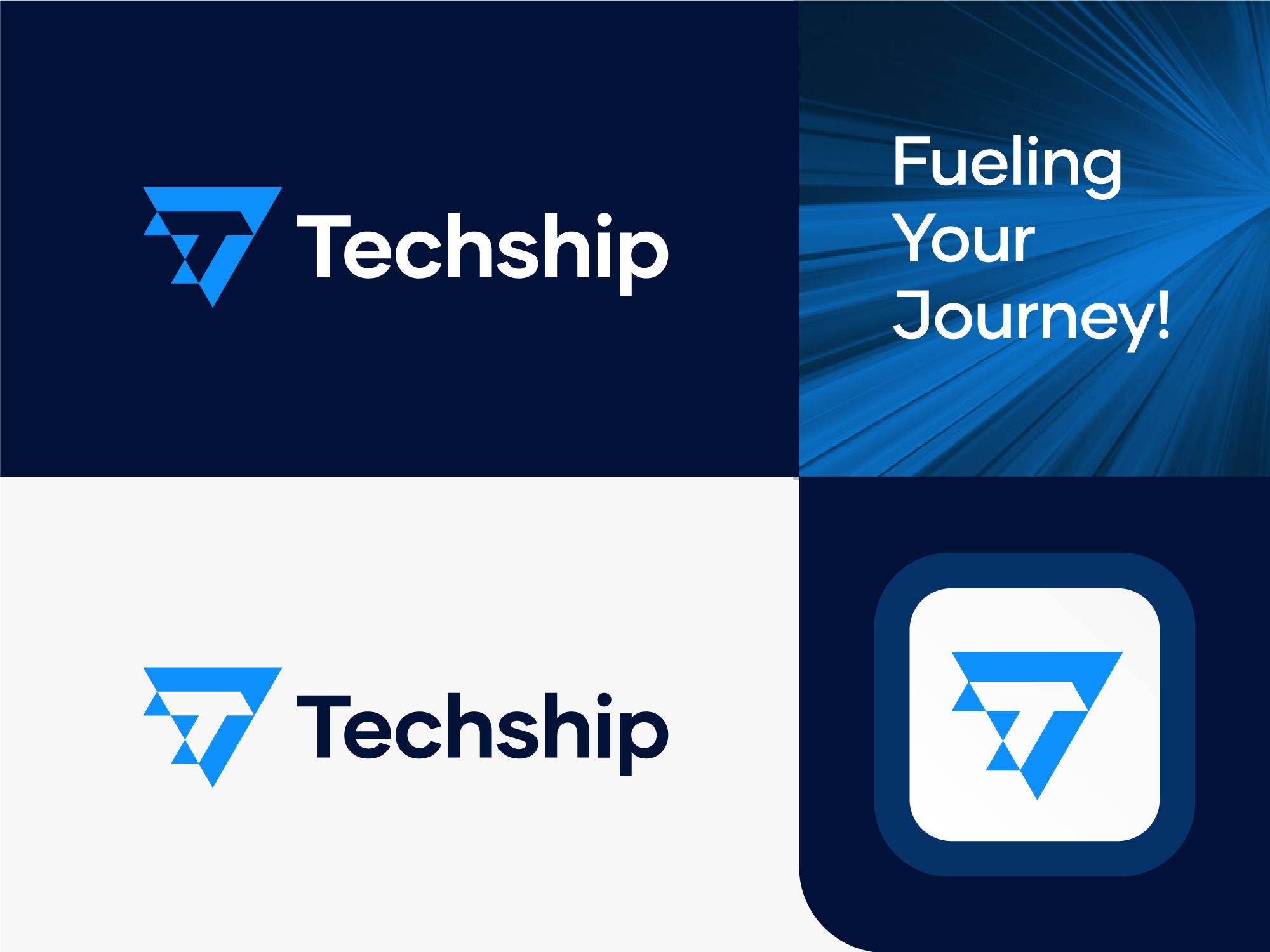 Techship - T + rocket, spaceship startup logo design by Patwary (Nokta ...