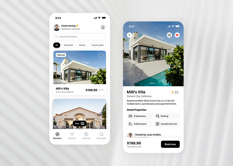 Renting app by Rodrigo Maina on Dribbble
