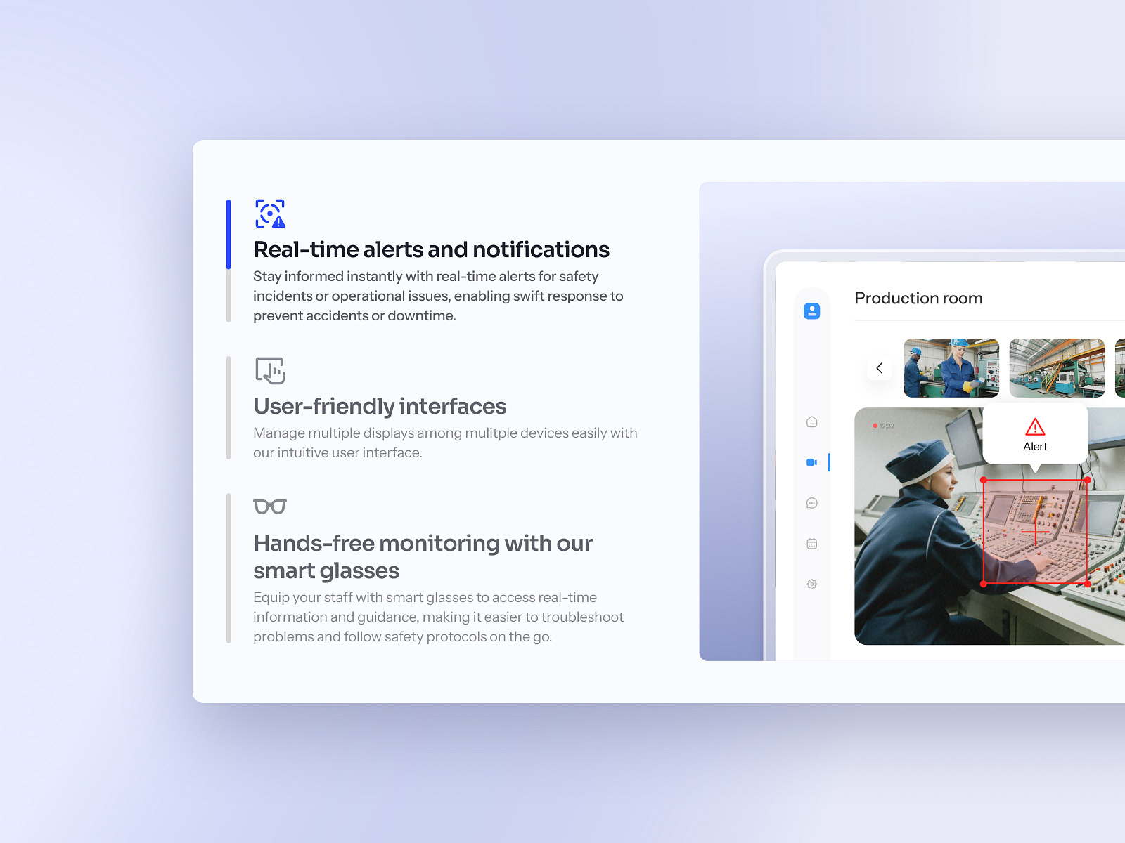 Features Highlight UI by Euodia Louis on Dribbble