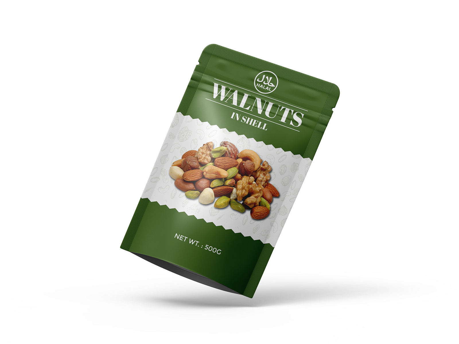 Walnuts Packaging Box Design by Rina Akter on Dribbble