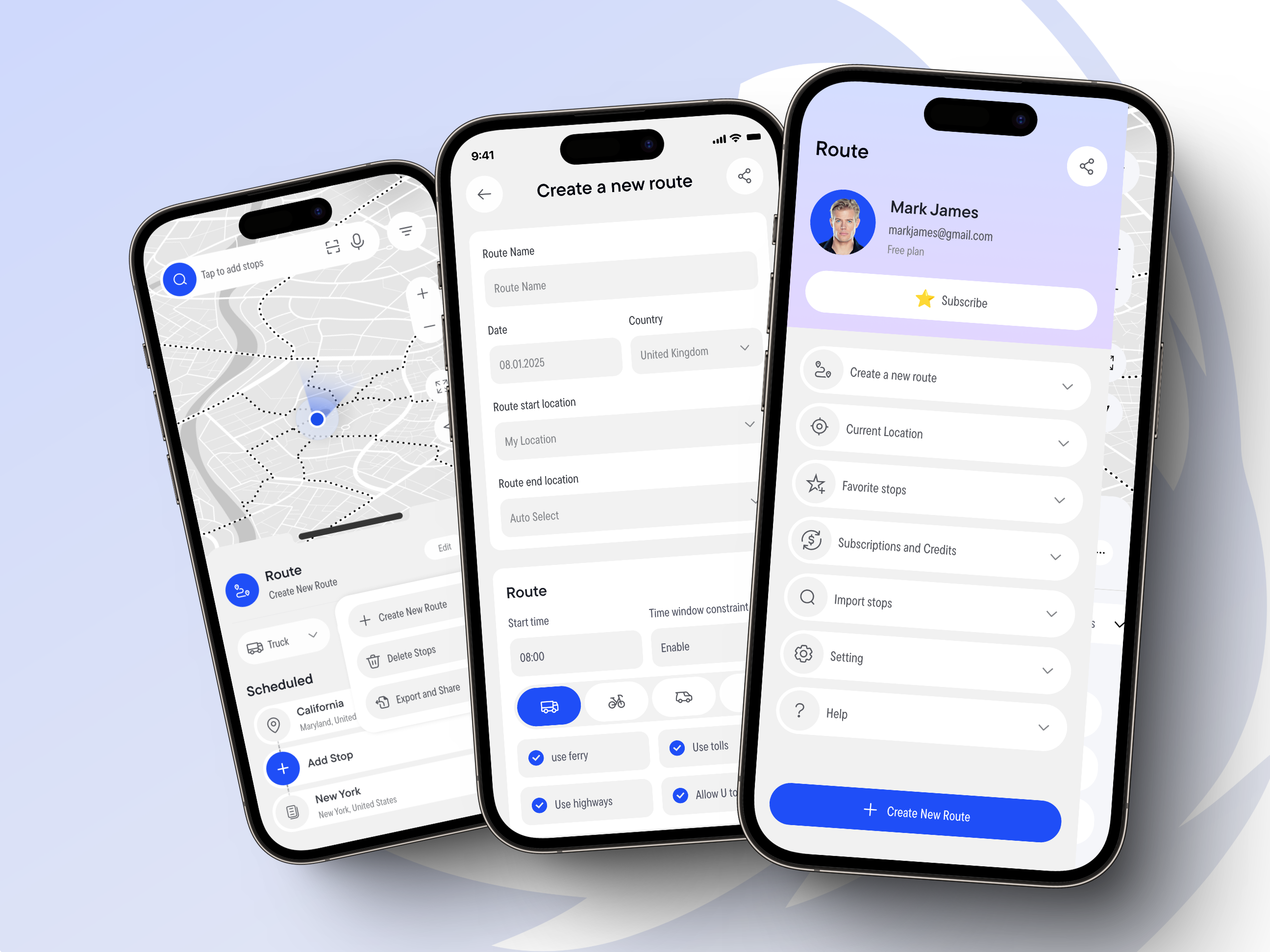 Circuit Route Planner Mobile App by Gm Al Amin on Dribbble