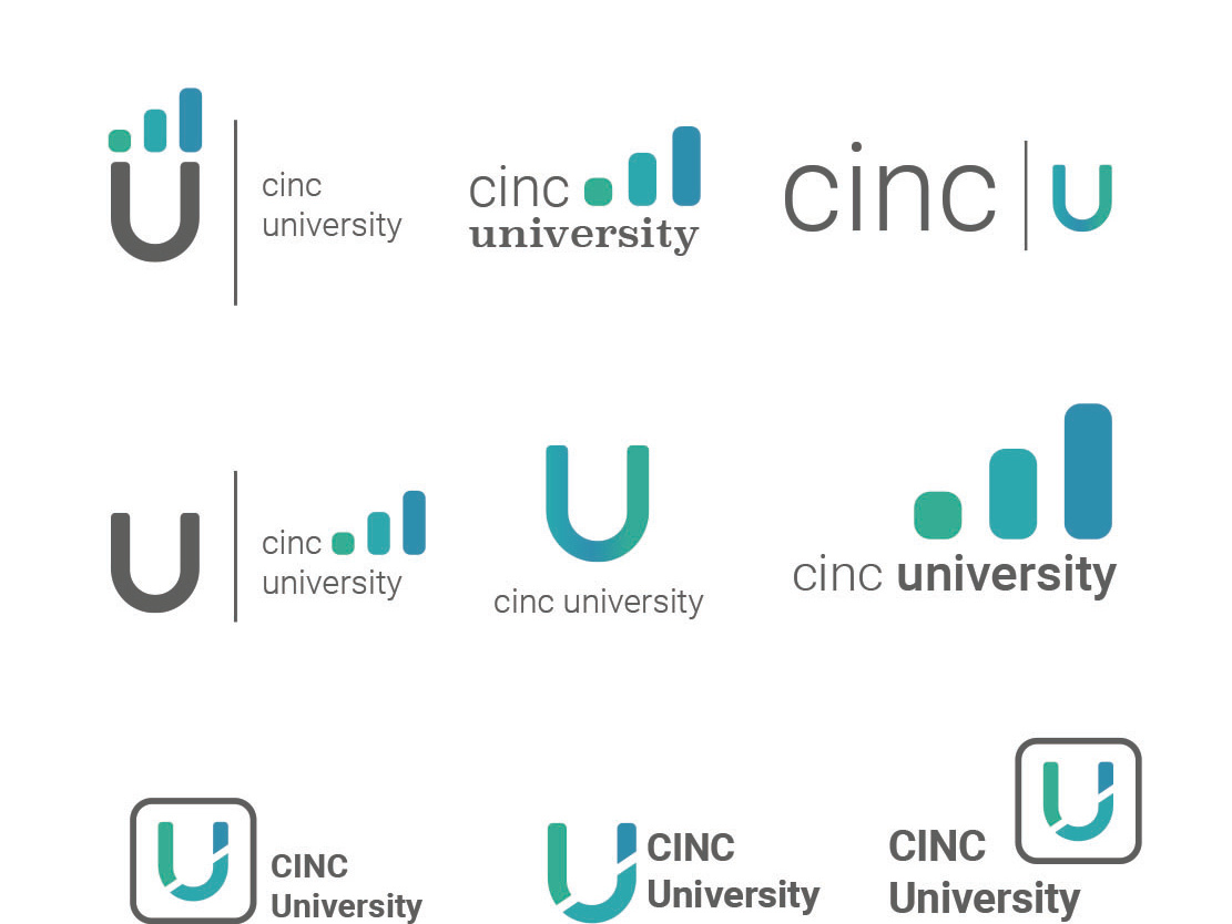 CINC University Logo by Taderal Reid on Dribbble
