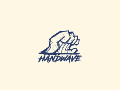 Hand Wave Logo by Victor Zanin on Dribbble