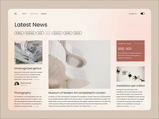 News Website designs, themes, templates and downloadable graphic ...