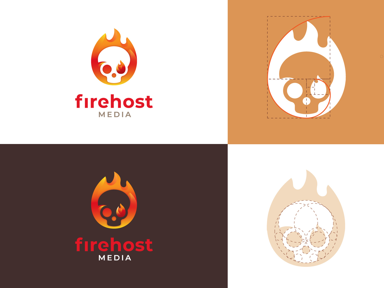 firehost logo & grids by DAINOGO on Dribbble