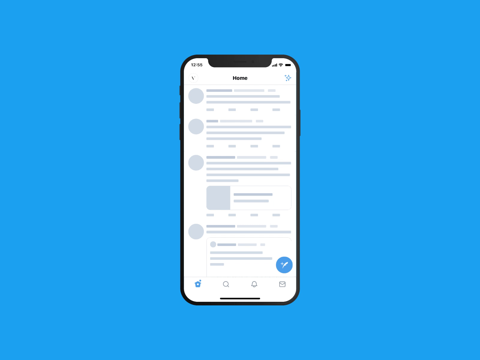 Twitter iOS Menu by Vincent Tantardini on Dribbble
