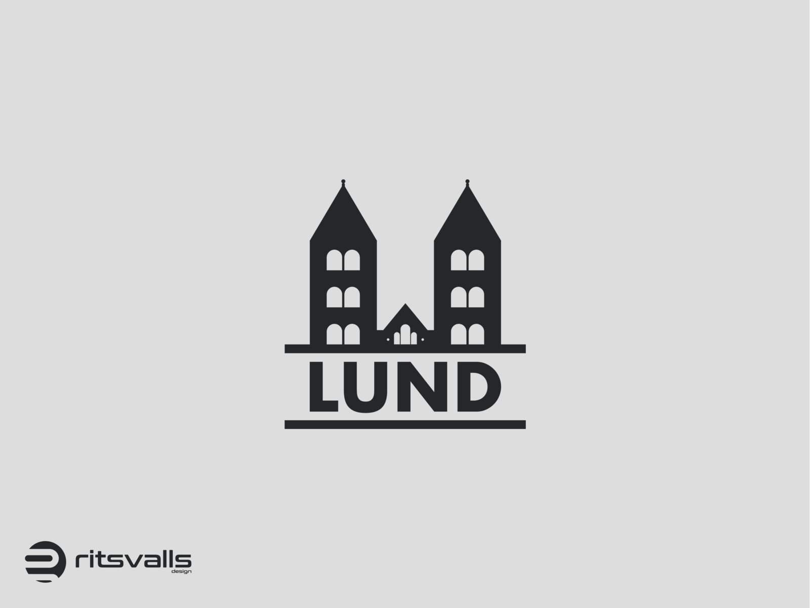 Lunds Logo Lund Text Effect And Logo Design City