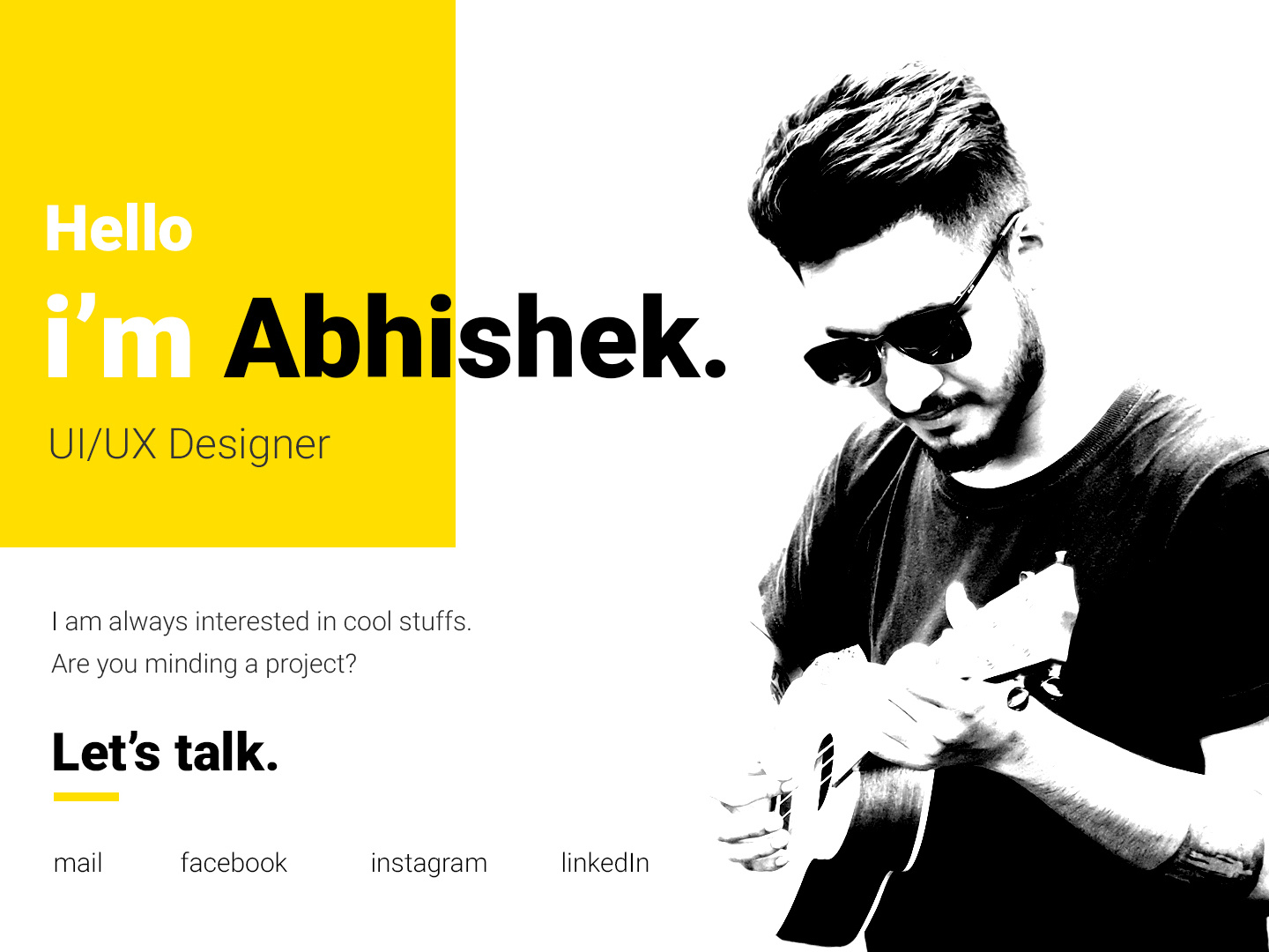 Portfolio by KC Abhishek on Dribbble