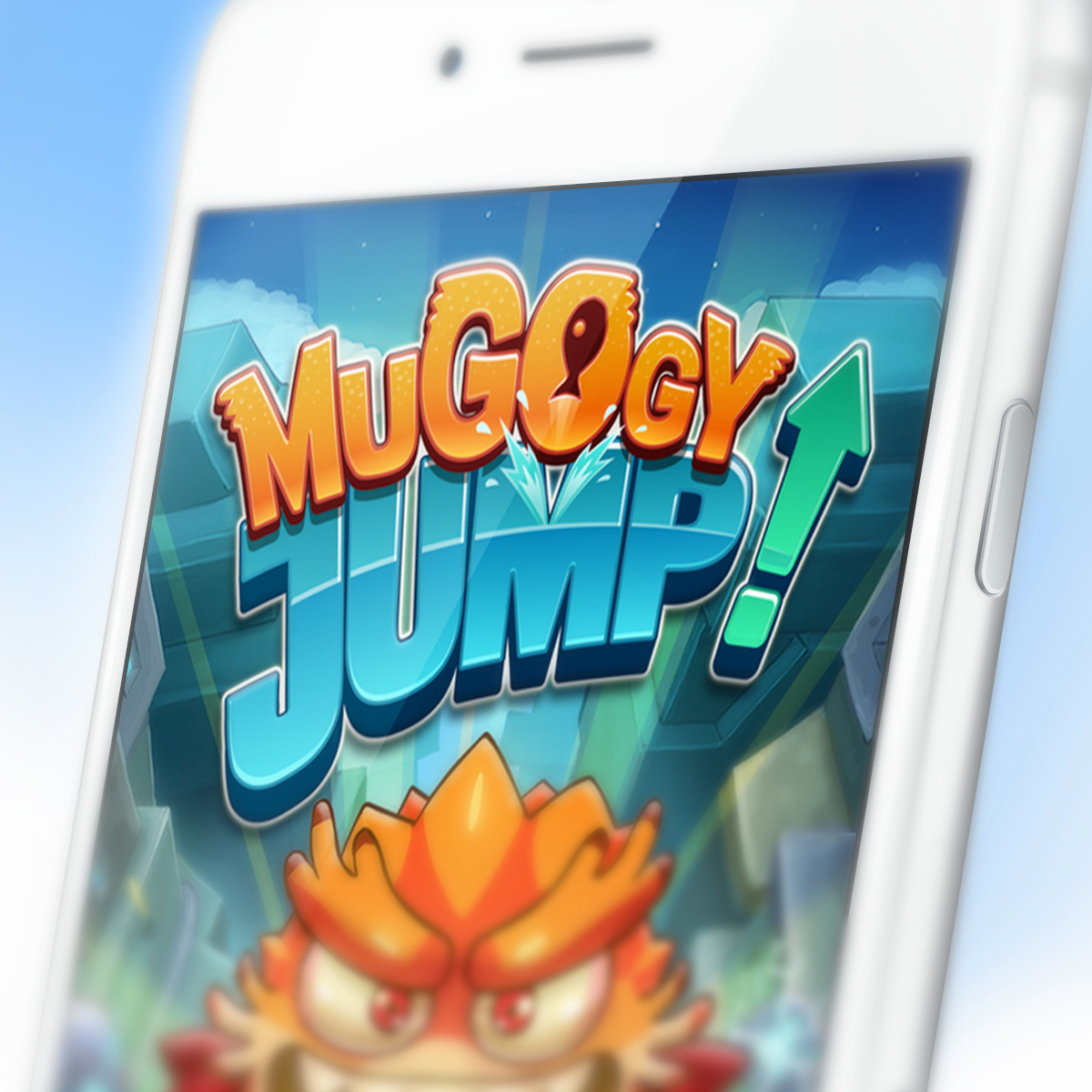 Logo - Mugogy Jump Game by Sergio Rebolledo on Dribbble