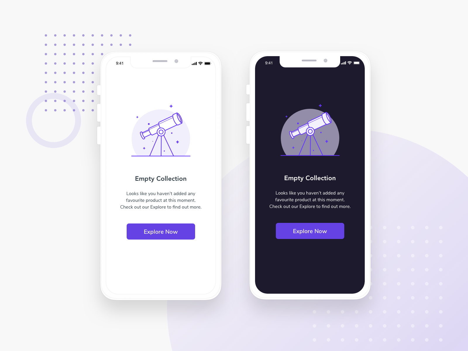 Empty state | Daily UI by Lulu Kang on Dribbble