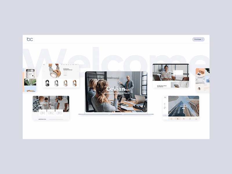 Cevian - Multipurpose business Theme by Milica Andjelkovic for Qode ...