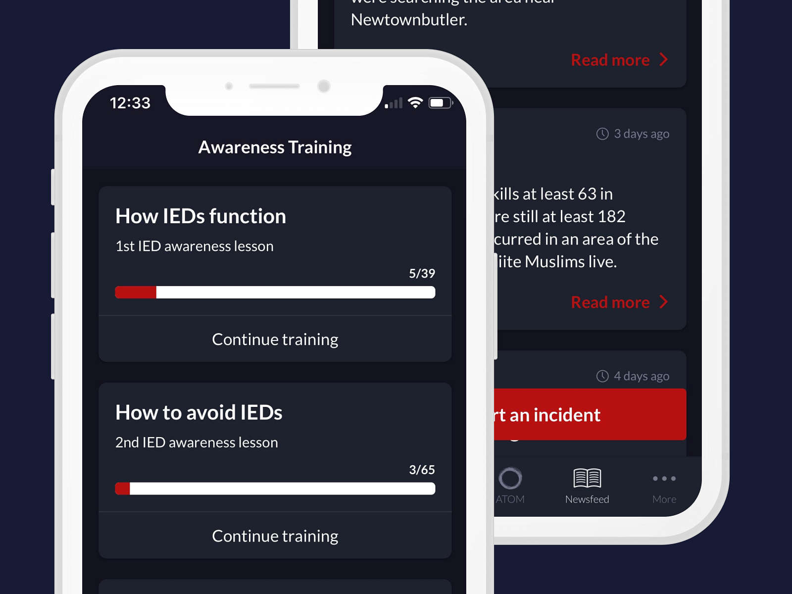 CAT-UXO App by hinge. on Dribbble