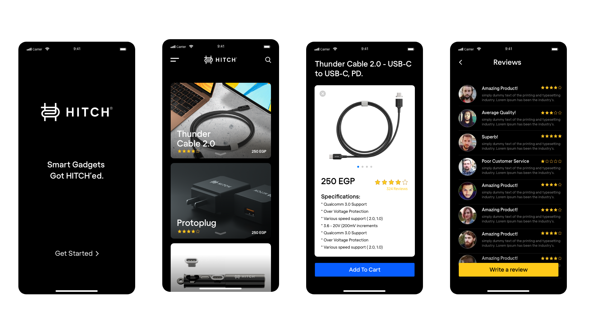 HITCH - App Experiment by Marwan Ramadan on Dribbble