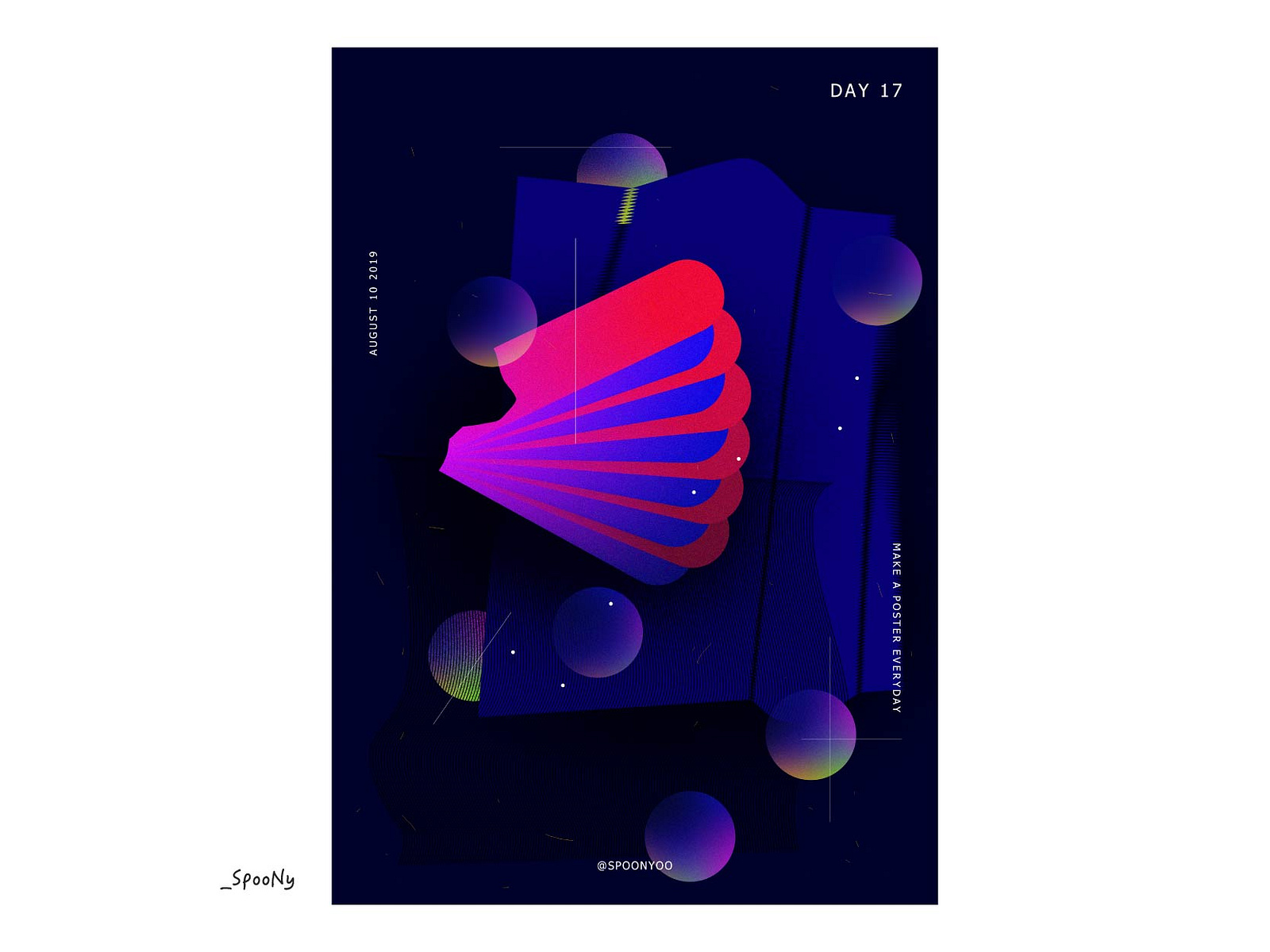 Daily Poster Design _17 by SpooNy on Dribbble