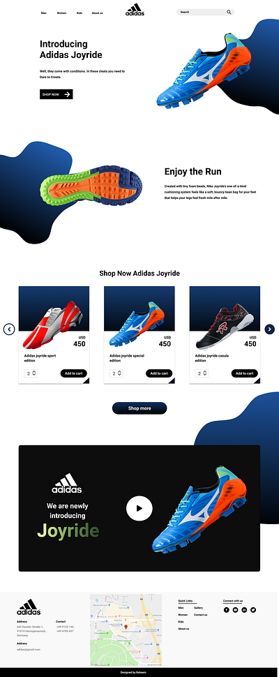 Adidas Visual Design designs, themes, templates and downloadable ...