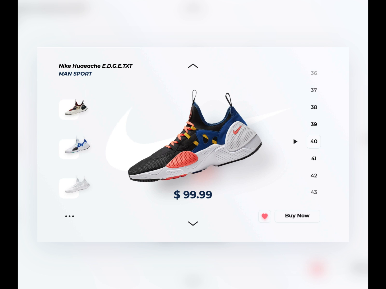 Nike Store Web Animation by DES_TL on Dribbble