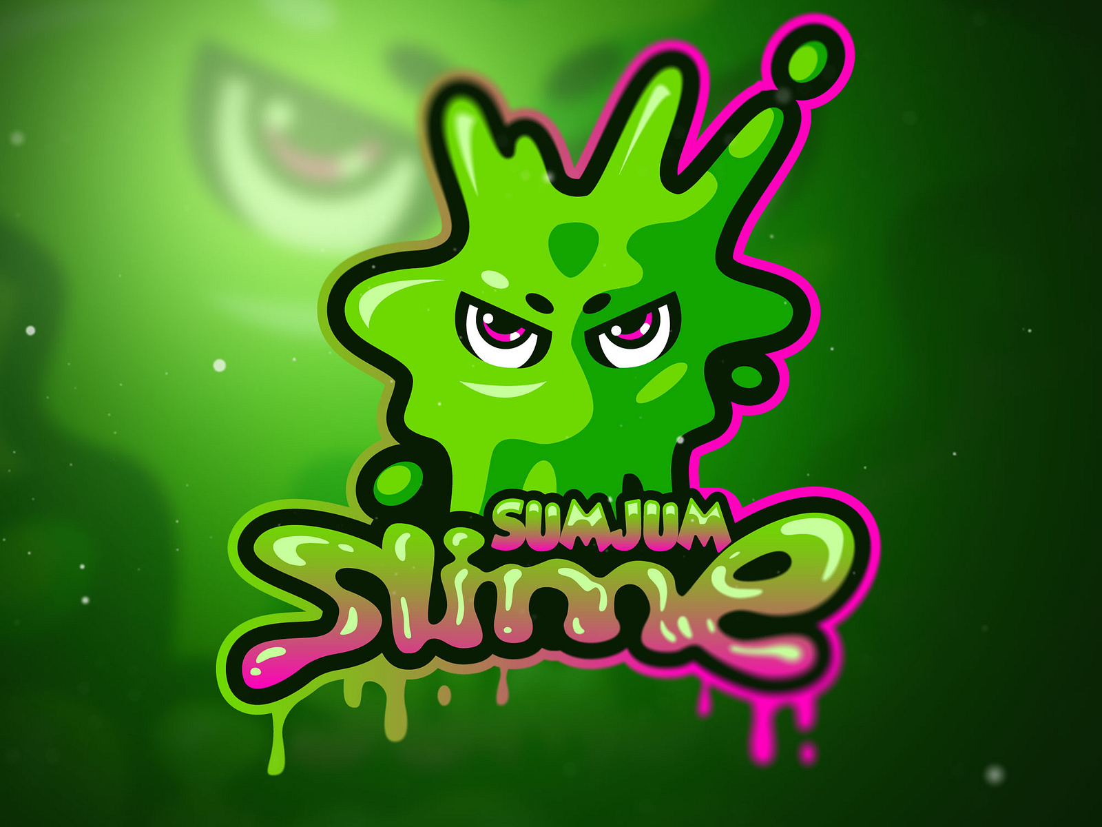 Slime Mascot logo by MrvnDesigns on Dribbble