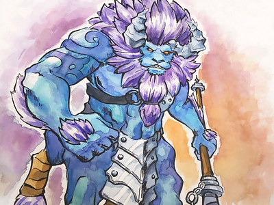 Lynel illustration by J. Signer on Dribbble