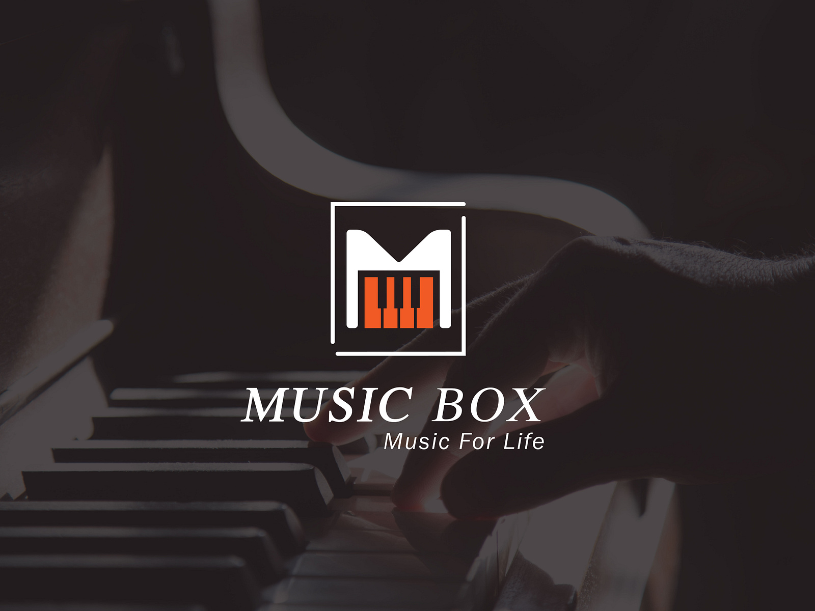 Music Box Logo Design by Saymon on Dribbble