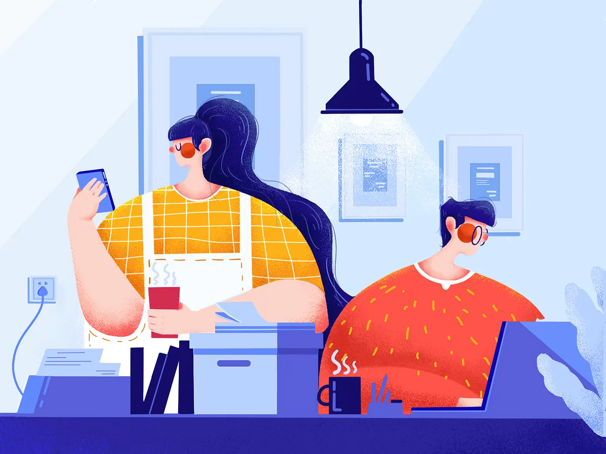 Browse thousands of Office Life images for design inspiration | Dribbble