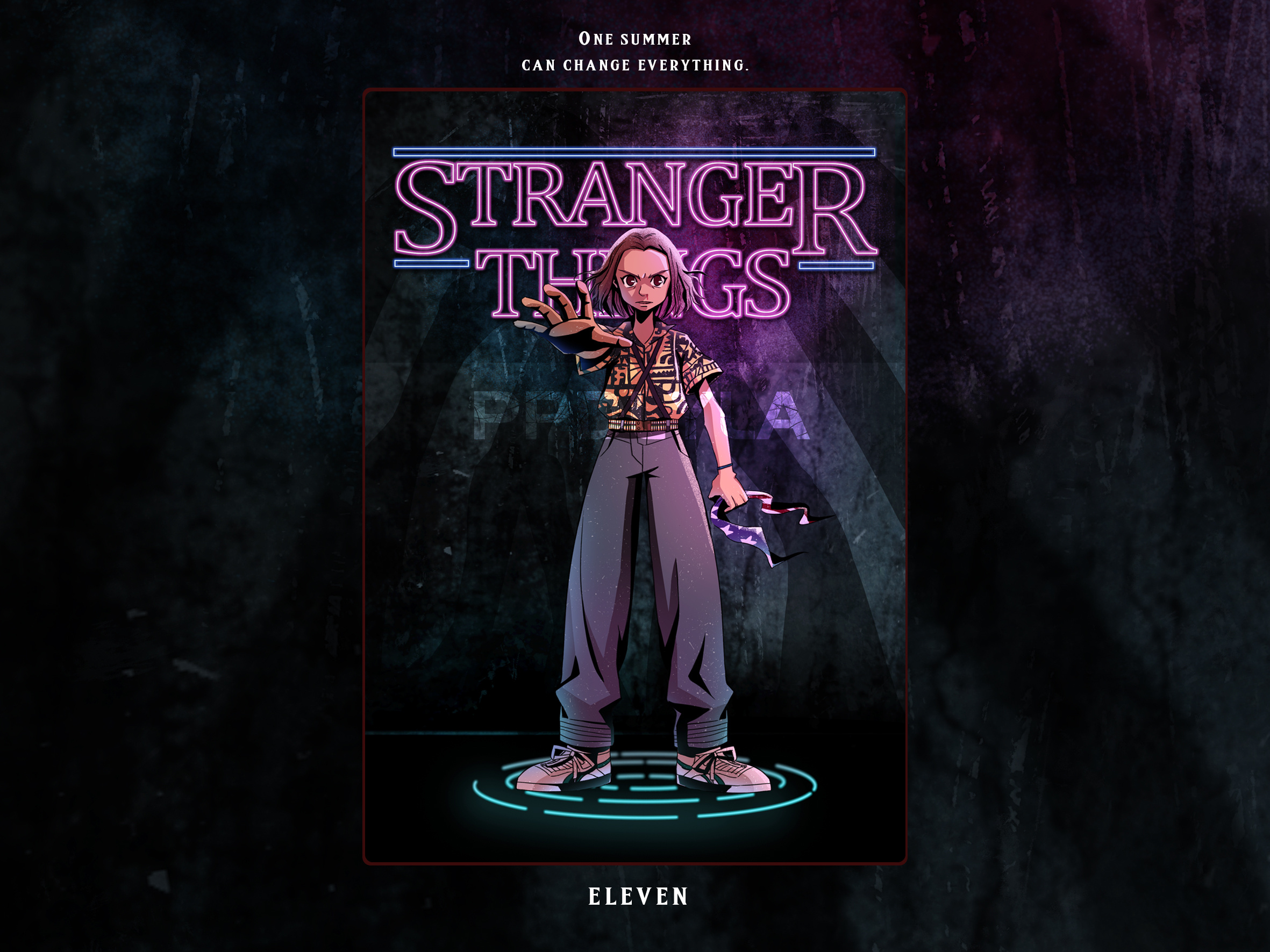 Stranger things Eleven by Pp.Dlyla on Dribbble