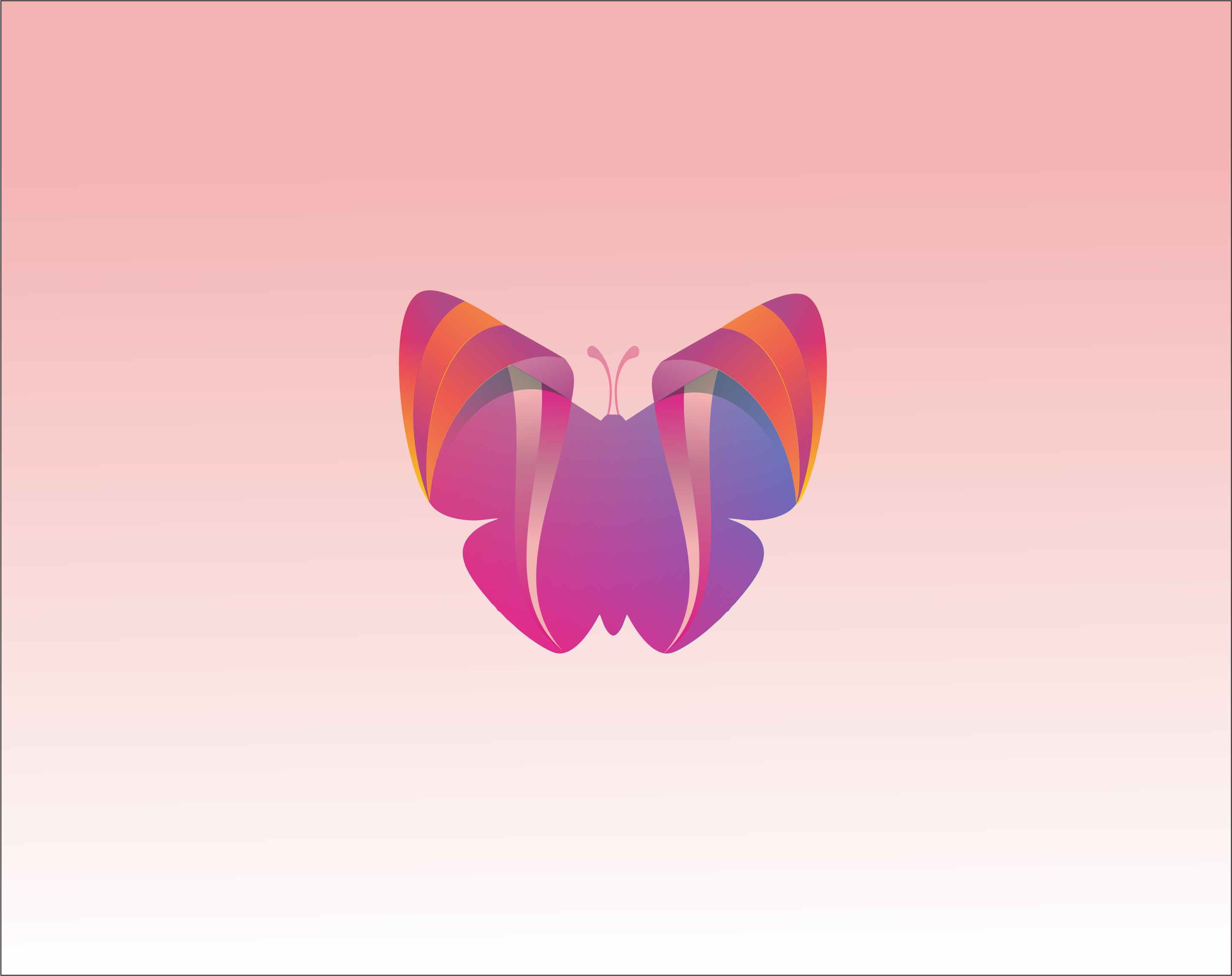 color butterfly by Gradasi on Dribbble