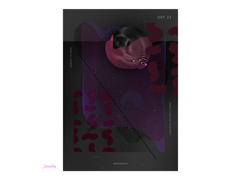 Daily Poster Design _22 by SpooNy on Dribbble