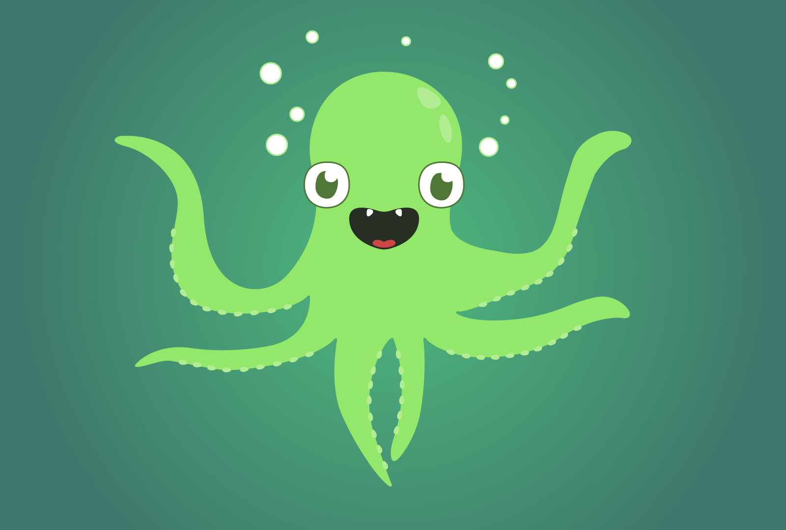 Octopus by Ted Shabalin on Dribbble