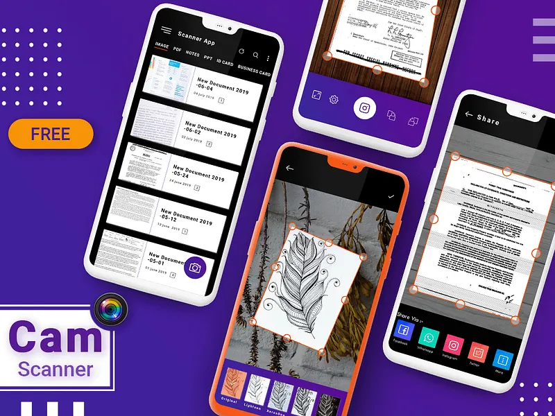 Scanner Progress Concept designs, themes, templates and downloadable ...