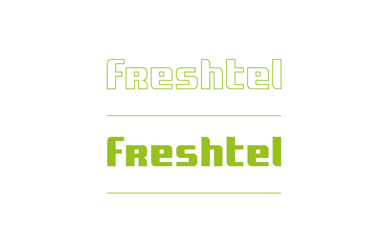 Freshtel / Logotype by Vadim Paschenko on Dribbble